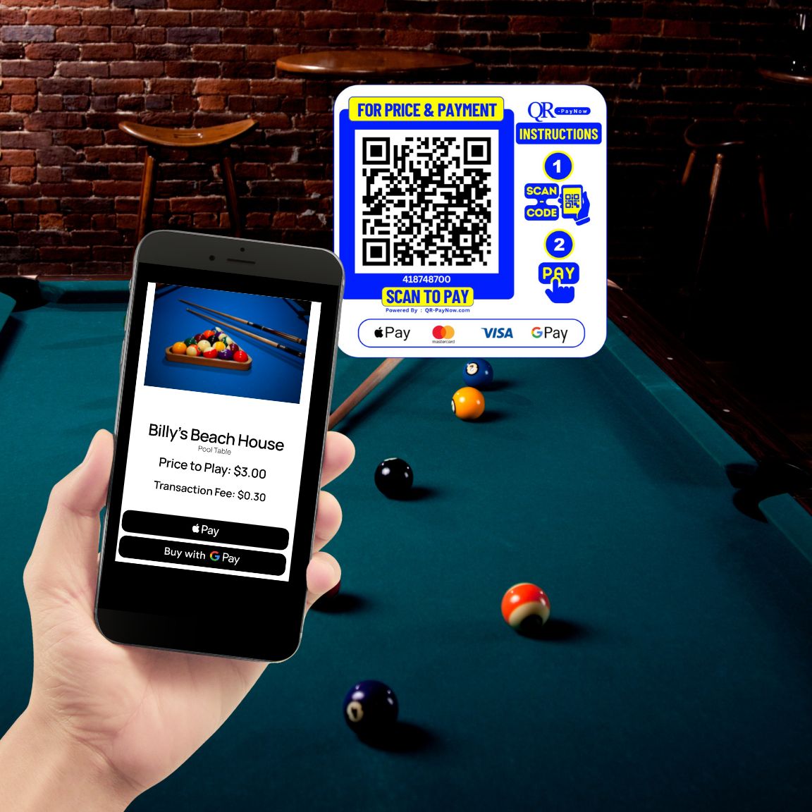 QR-PayNow cashless Payment Solutions